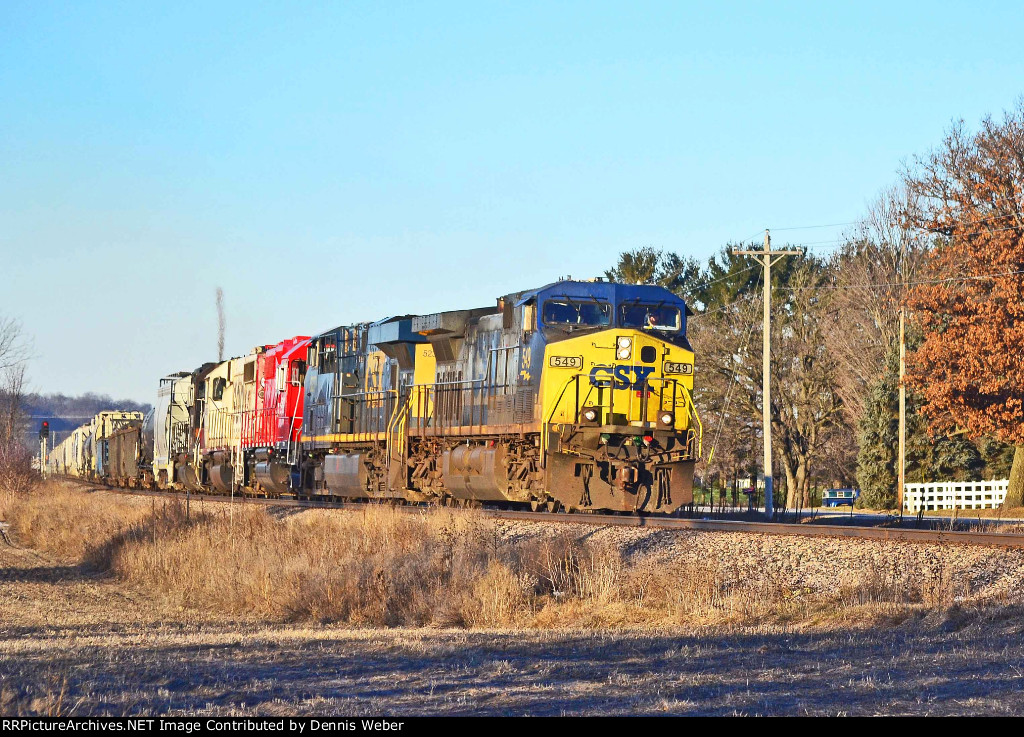 CSX 549, CP Tomah Sub.